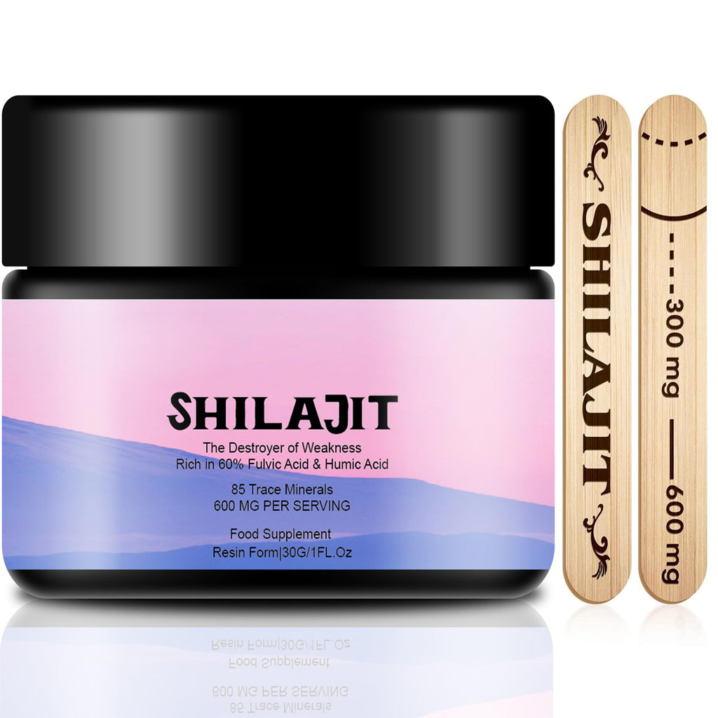 600mg Pure Himalayan Shilajit resin