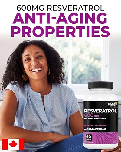 600mg resveratrol daily supplement