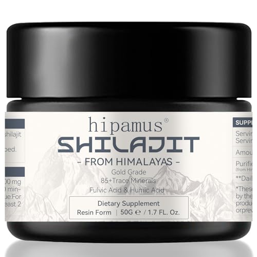 600mg Shilajit trace minerals supplement