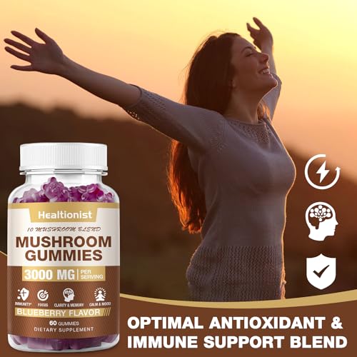 60ct mushroom supplements for health