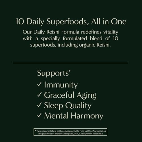 60ct reishi capsules for vitality