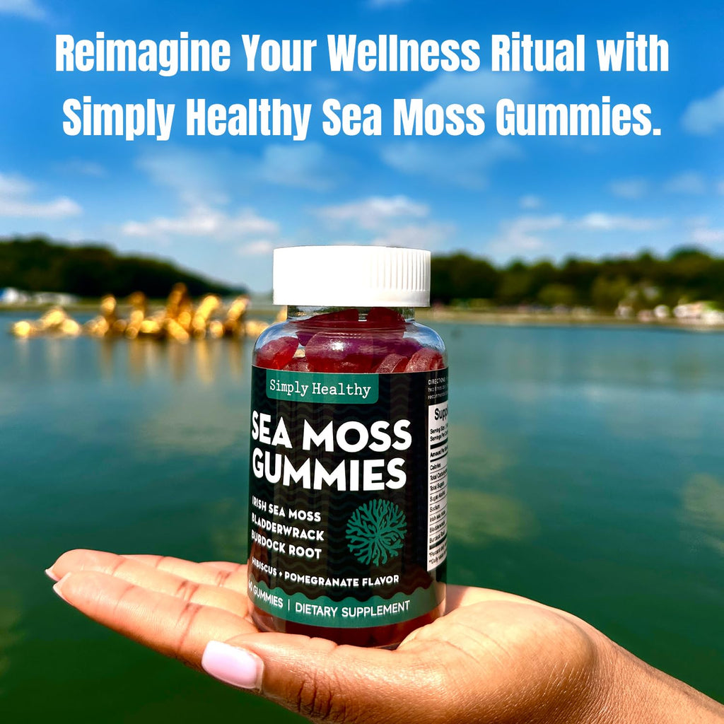 60ct sea moss gummies for convenience