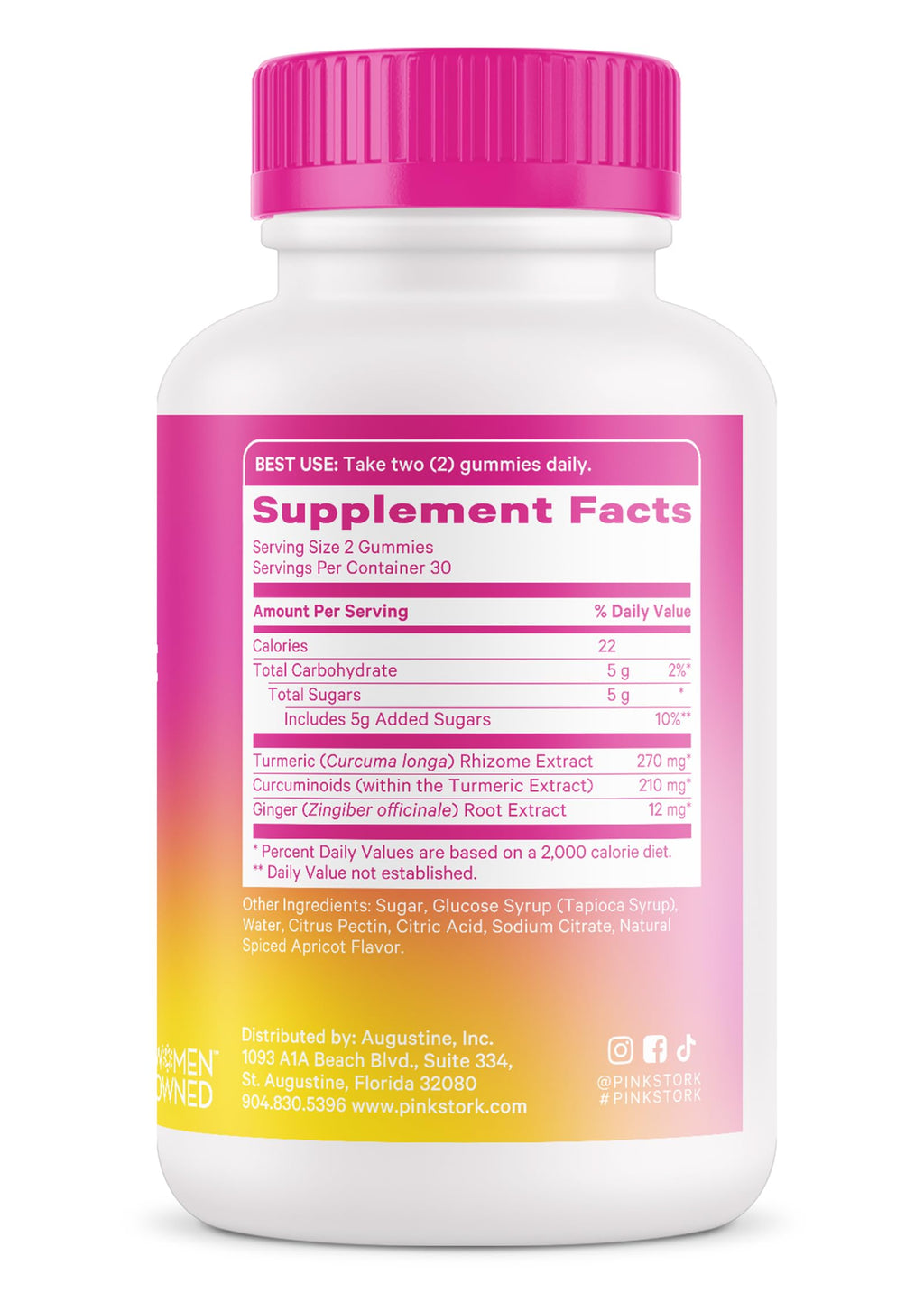 60ct turmeric gummies for daily use