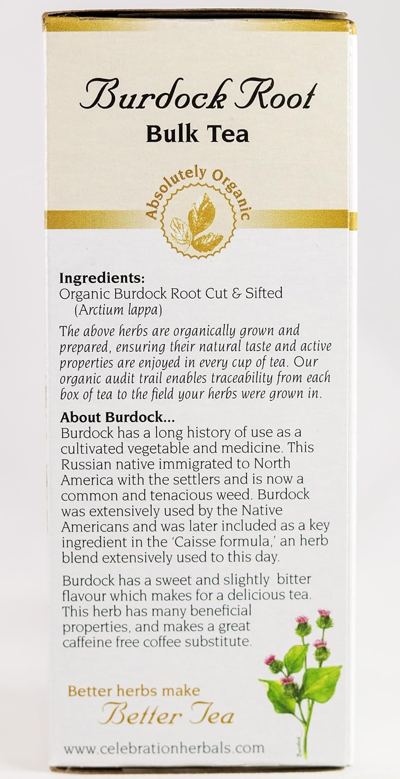 60g burdock root for wellness