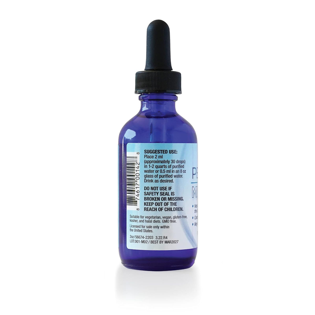 60ml bottle of essential trace minerals