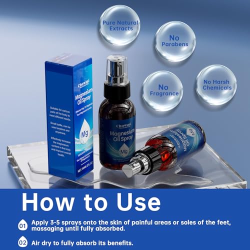 60ml magnesium oil for quick relief