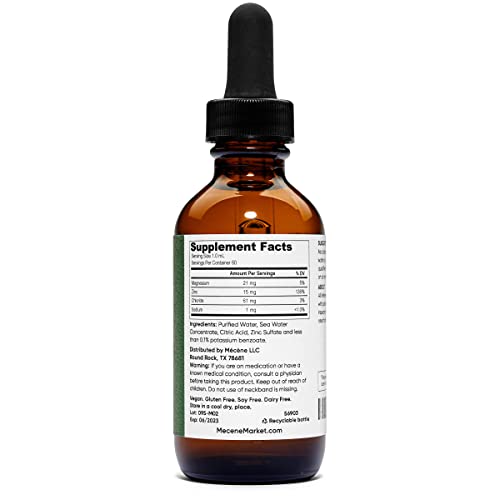 60mL zinc supplement for daily use