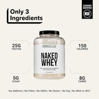 61 servings of whey protein