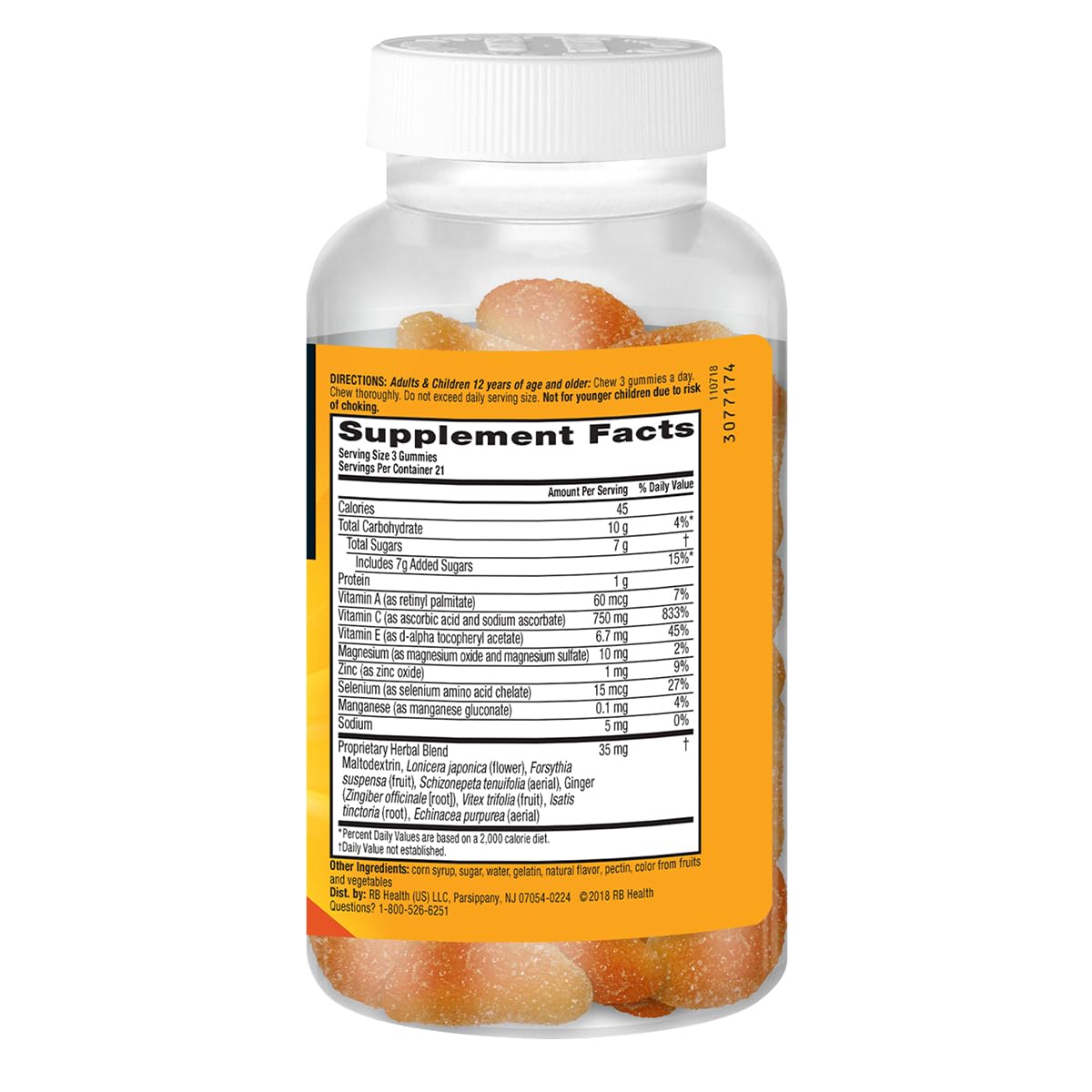 63 gummies for daily vitamin intake