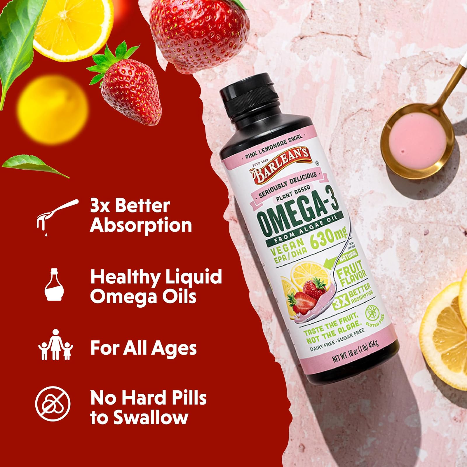 630 mg omega 3 per serving