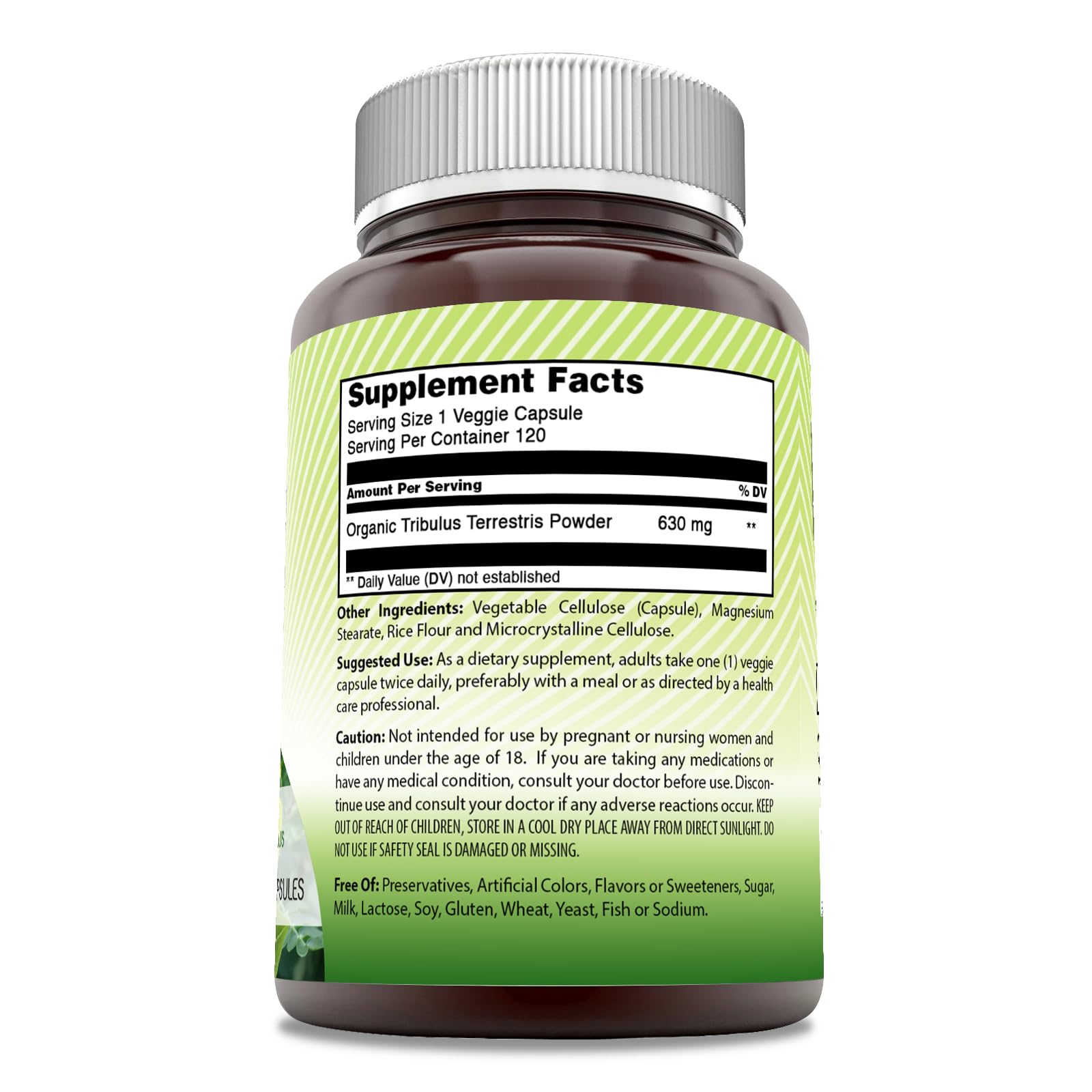 630 mg tribulus per serving