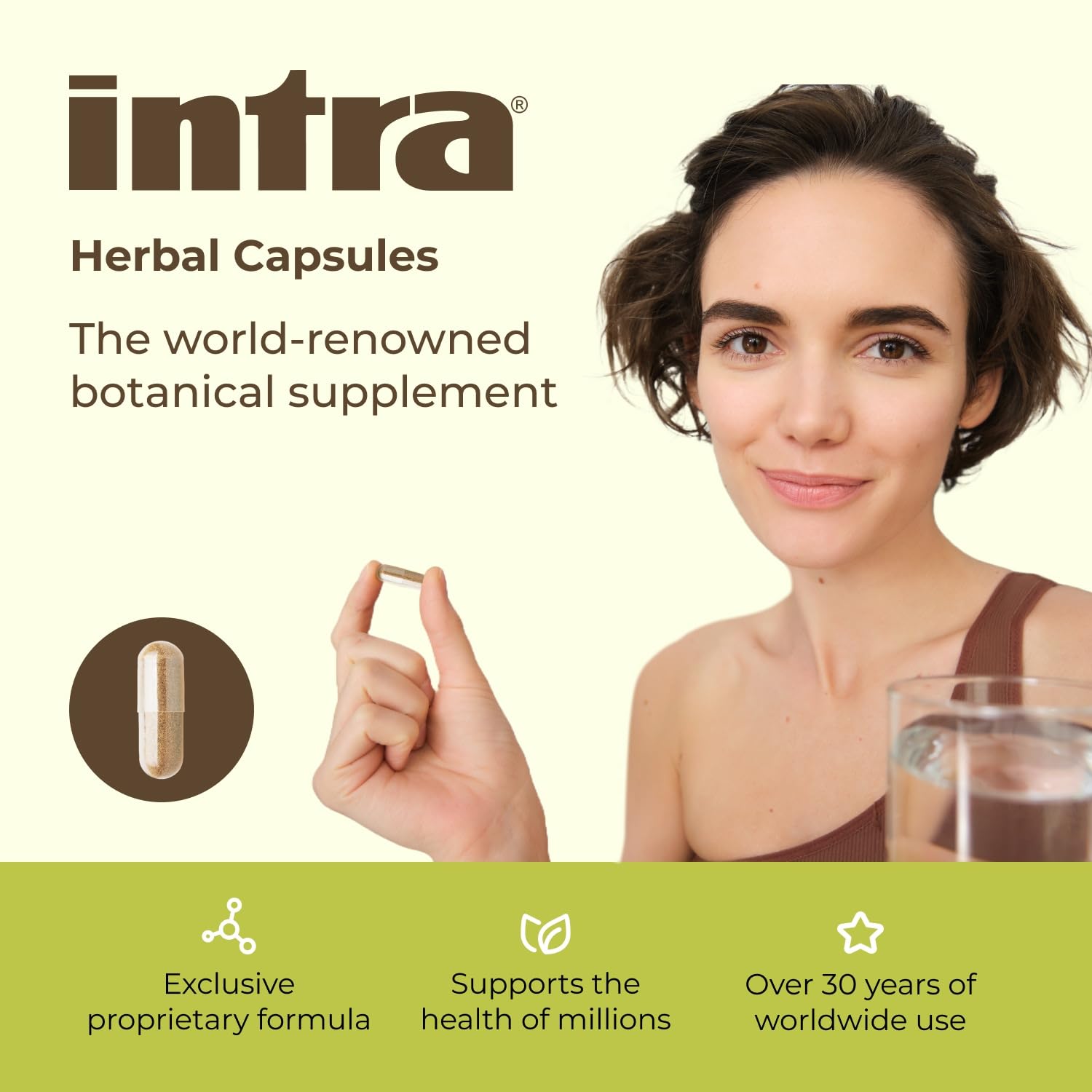 64 capsules for daily health