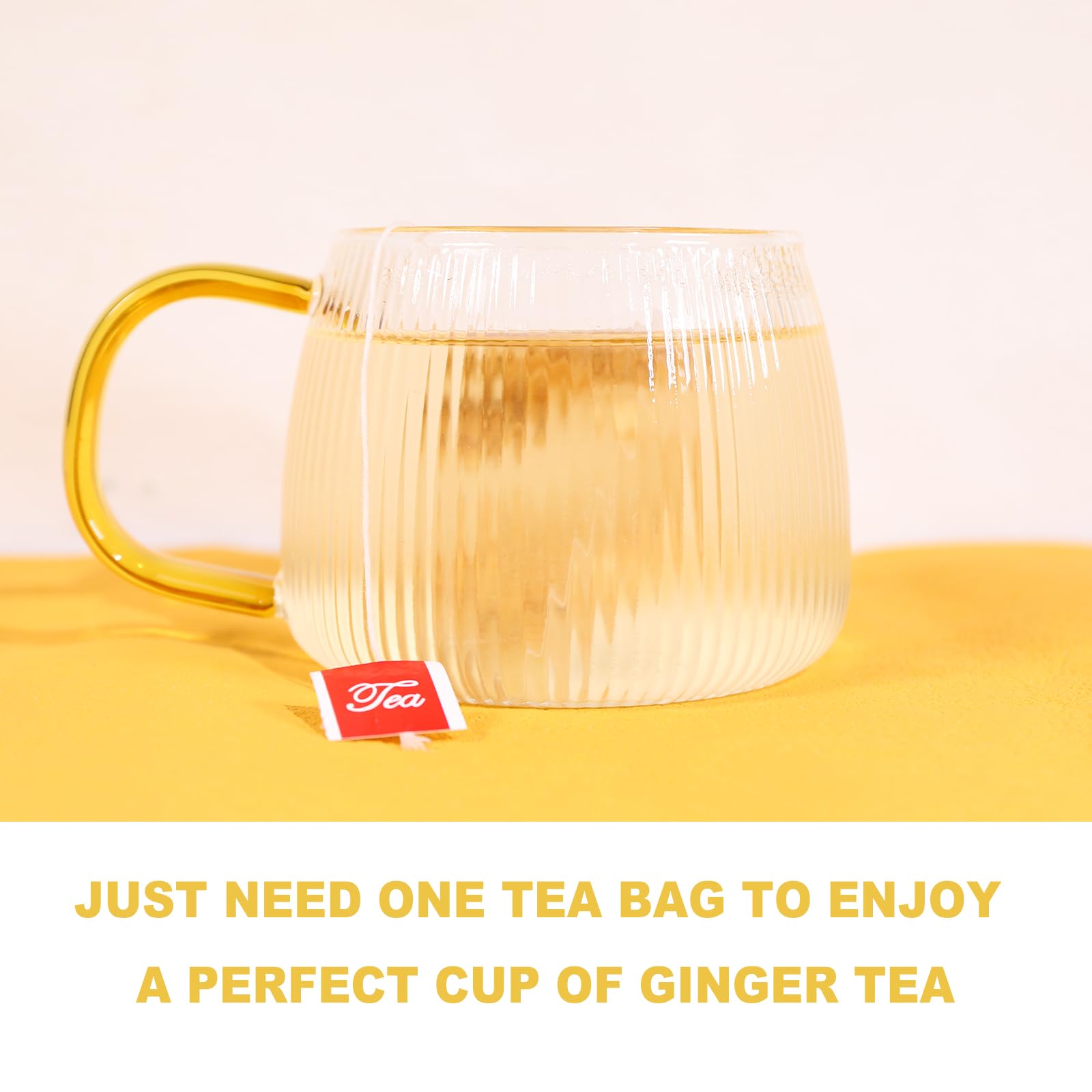 64 count ginger tea bags