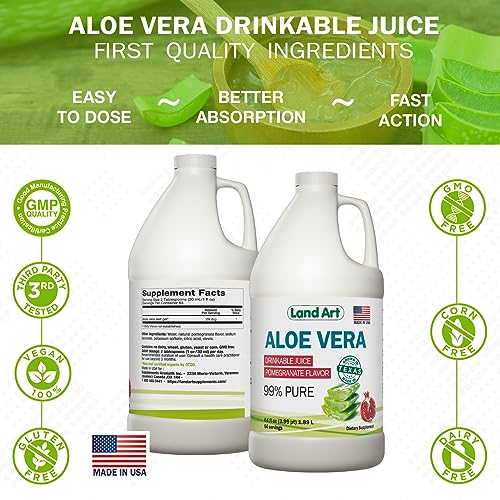 64 fl oz aloe vera tonic