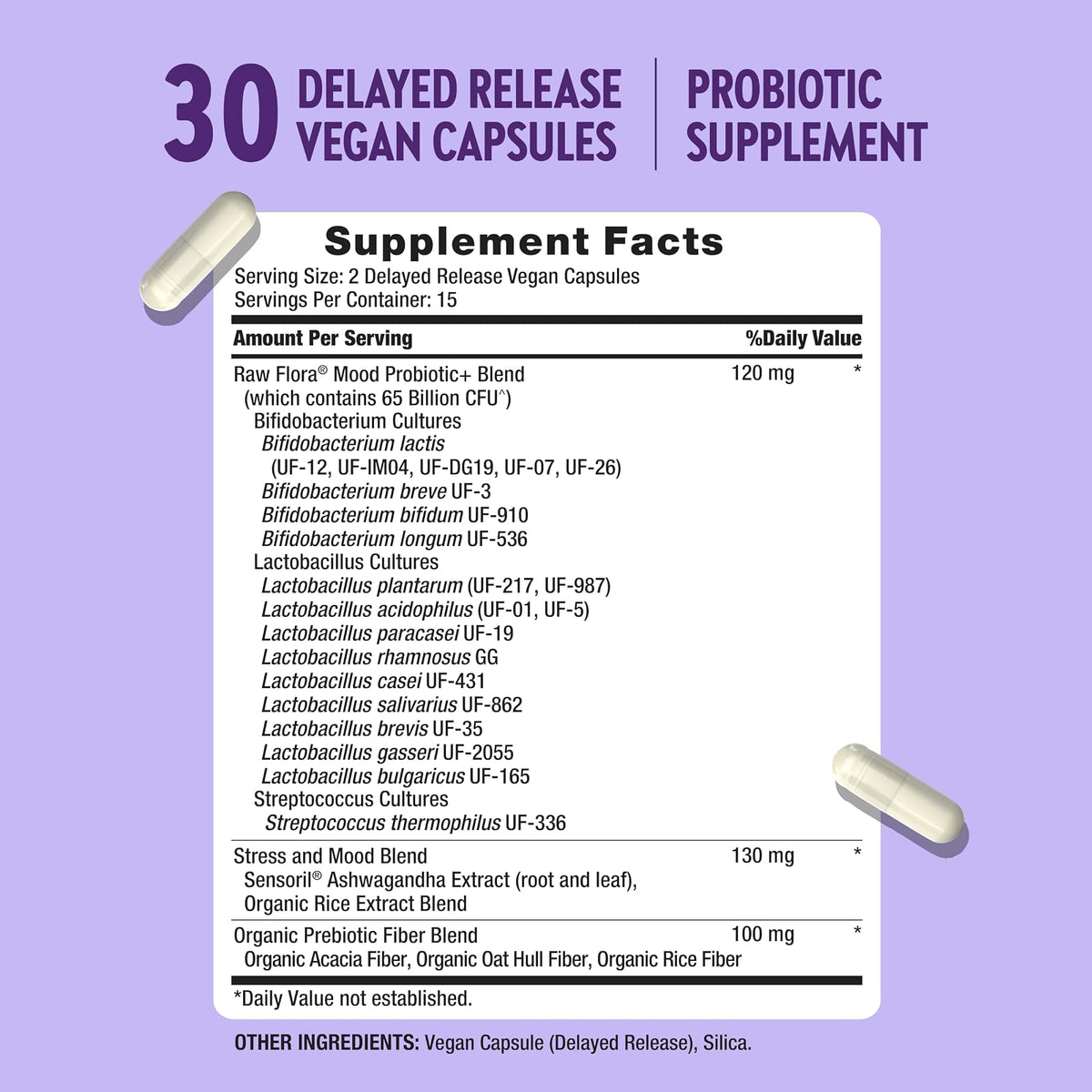 65 billion CFU probiotic supplement