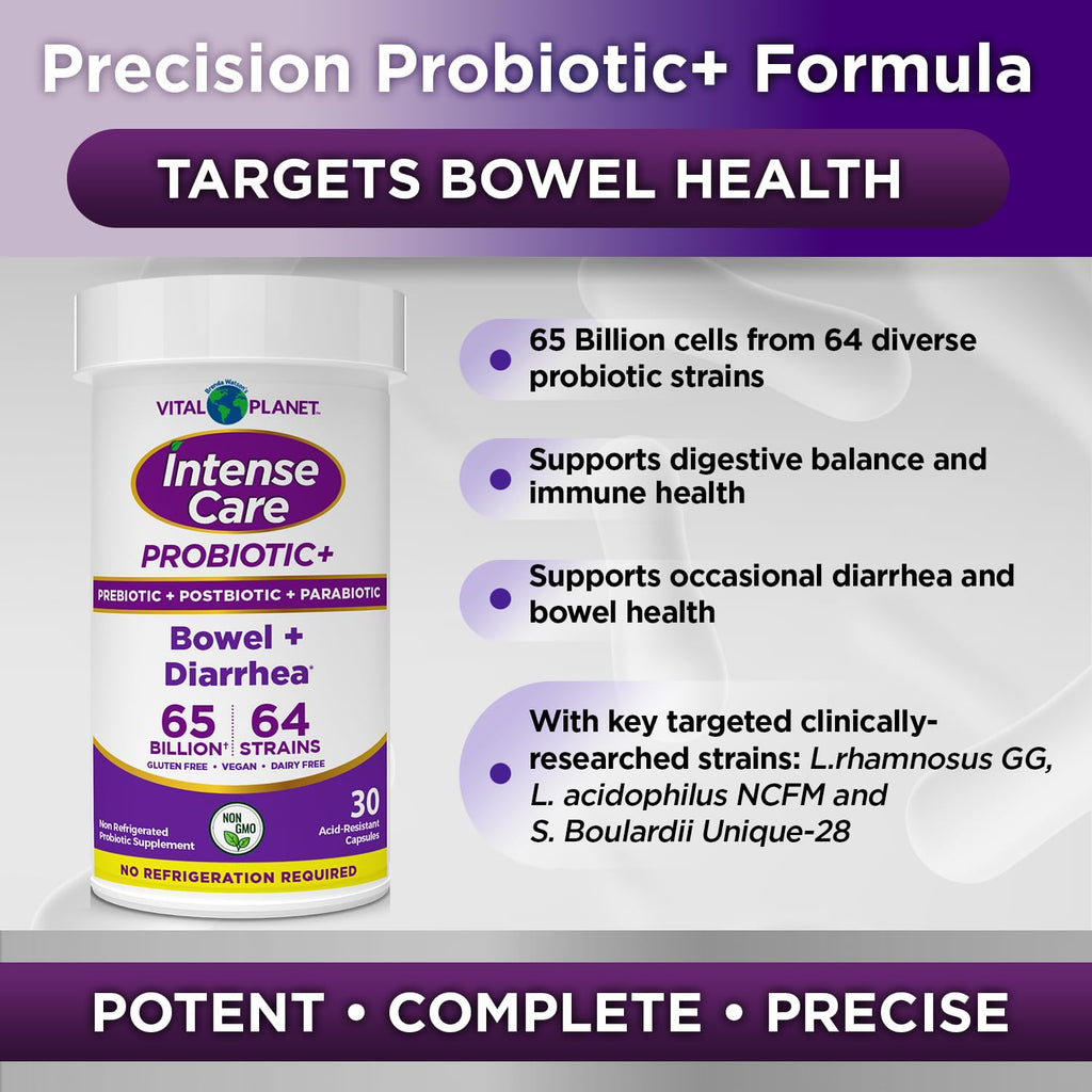 65 billion CFU probiotic support