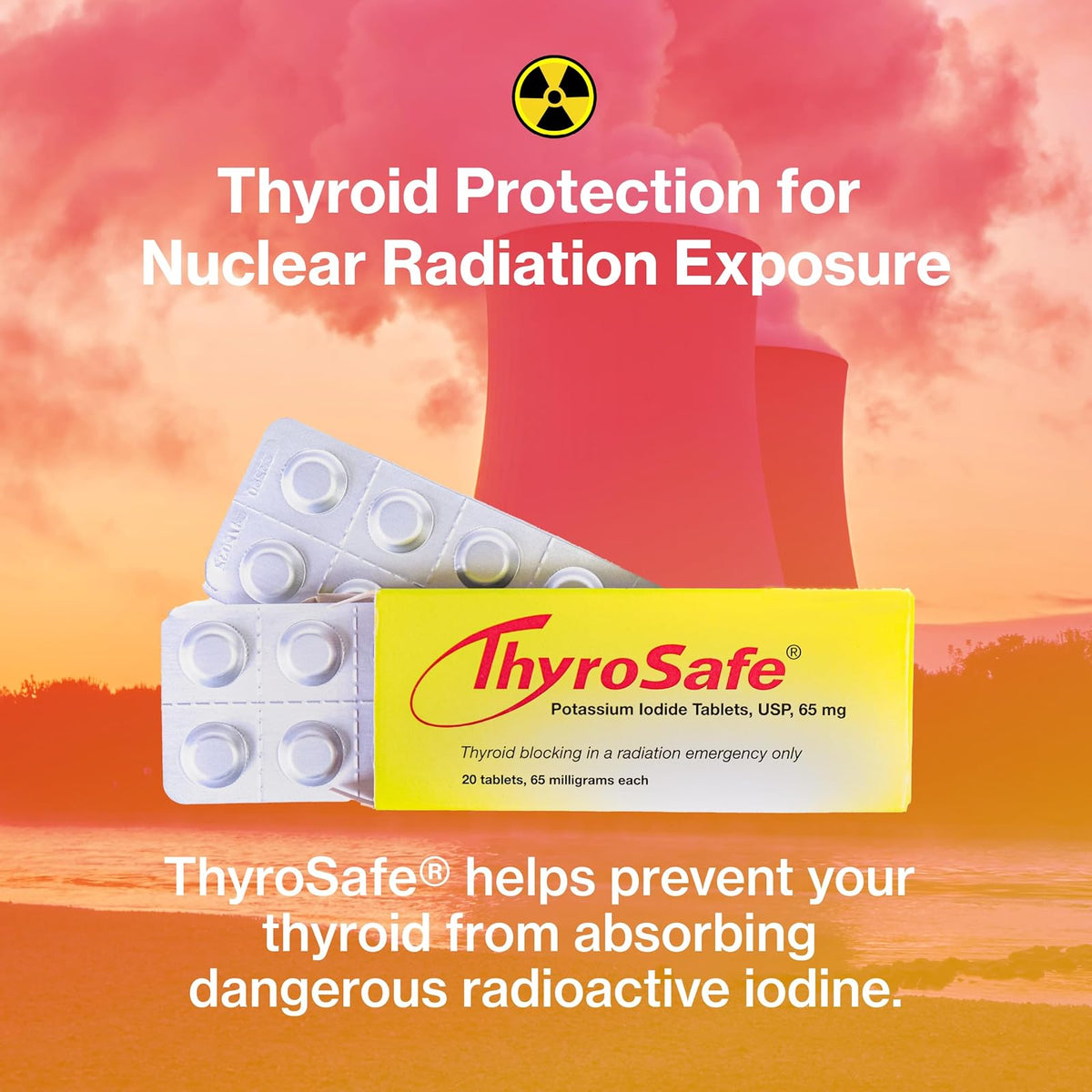 65 mg iodine supplement for health
