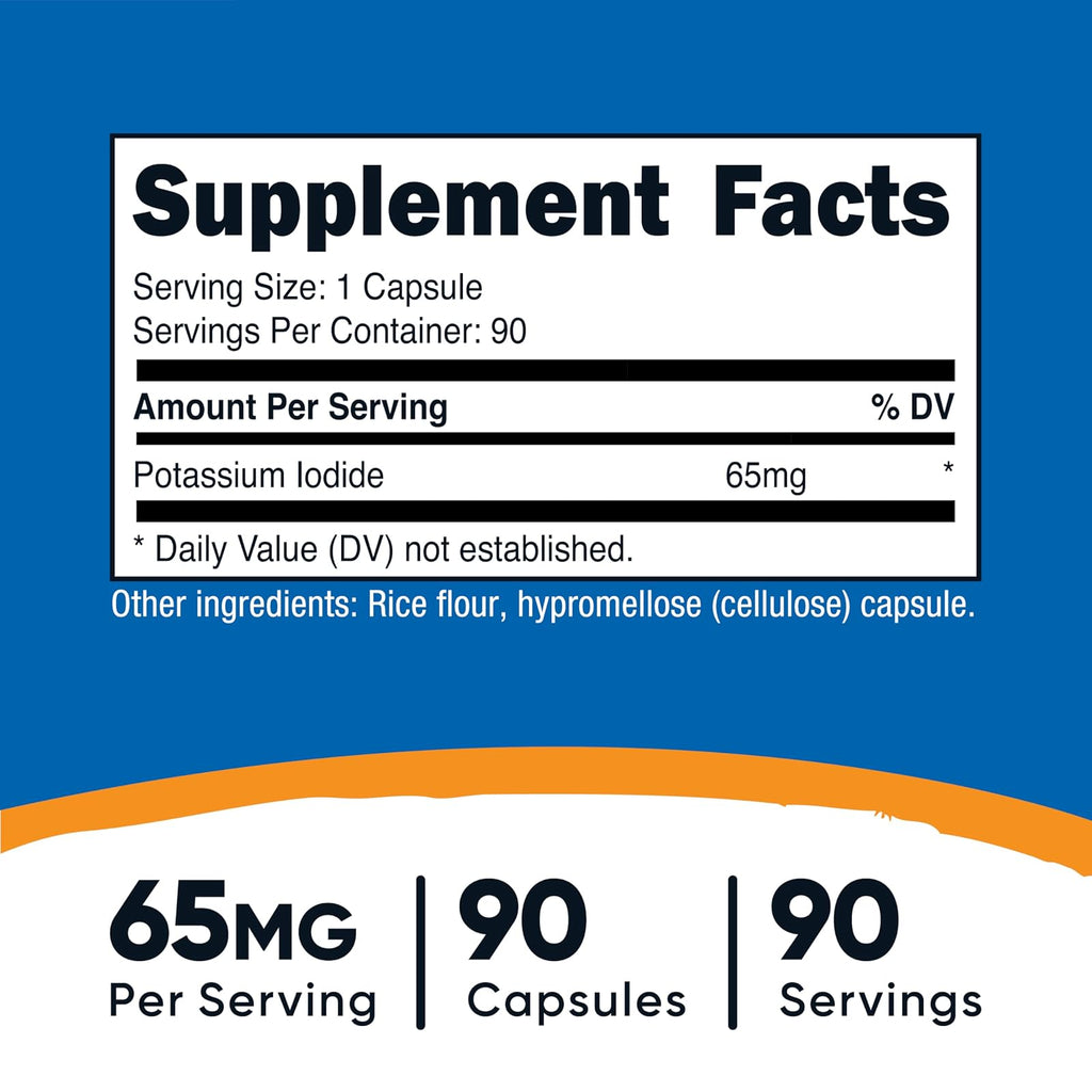 65 mg potassium iodide capsules for wellness