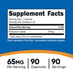 65 mg potassium iodide capsules for wellness