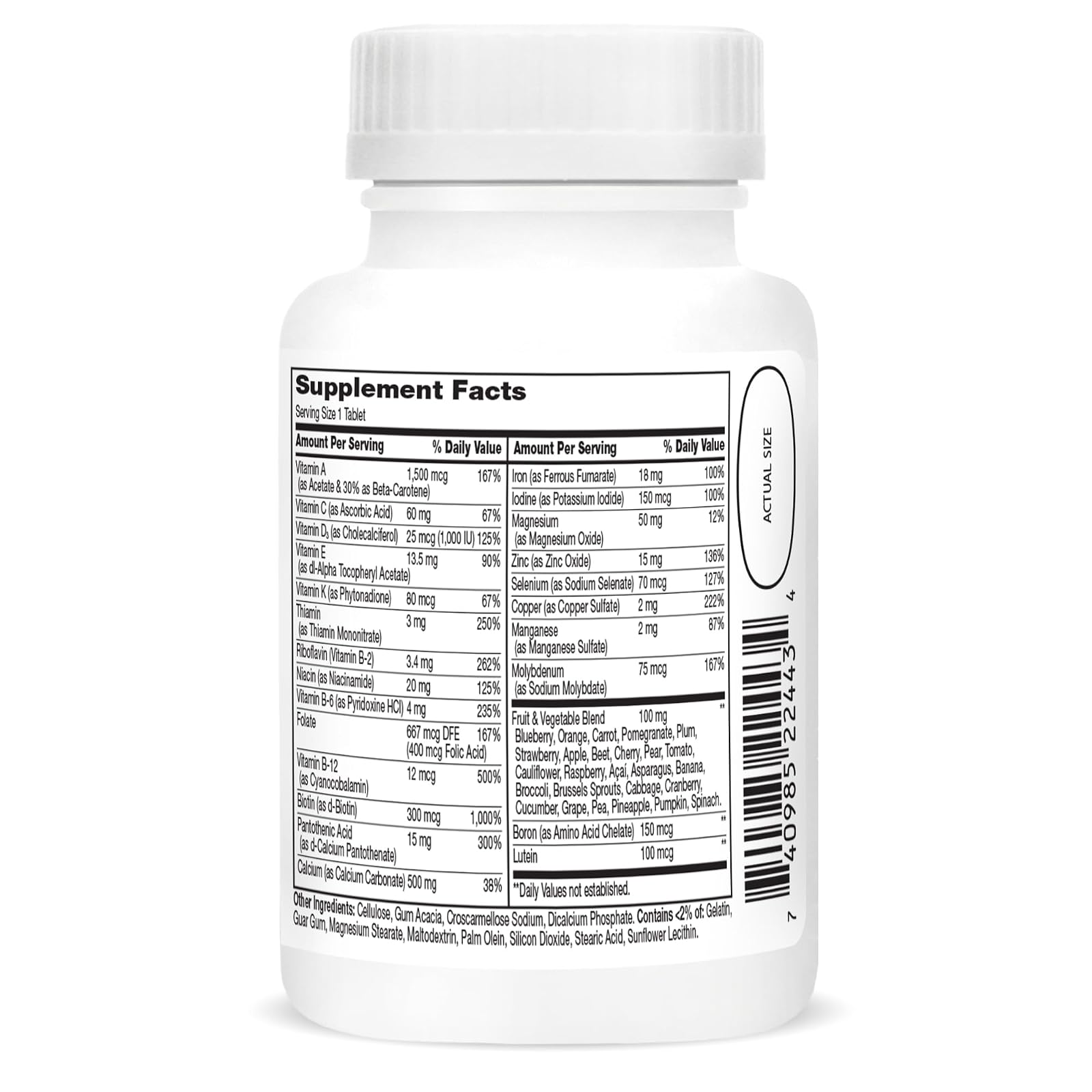 65 tablets women's energy multivitamin