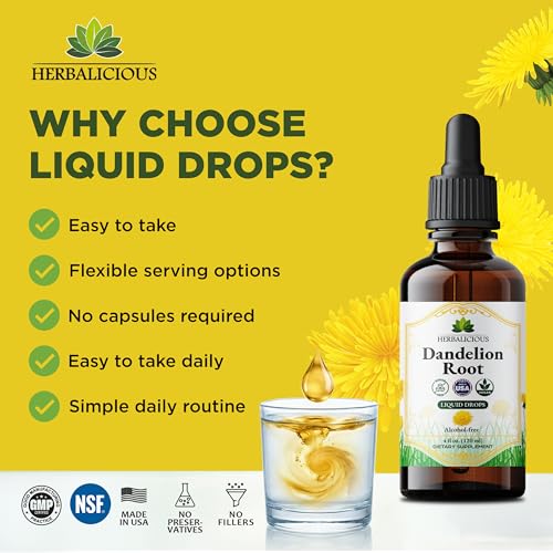 650 mg dandelion extract liquid