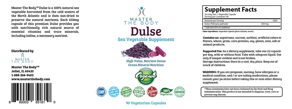 650 mg dulse capsules for energy