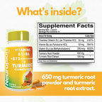 650 mg turmeric curcumin benefits