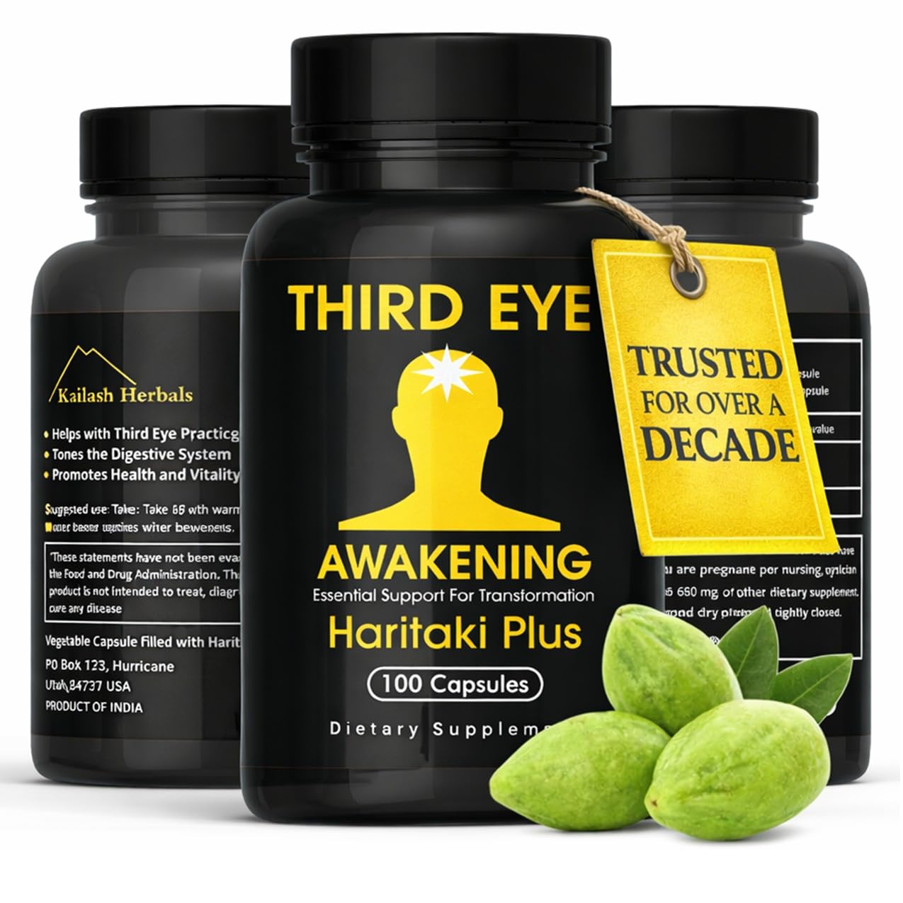 650mg haritaki supplement for vitality