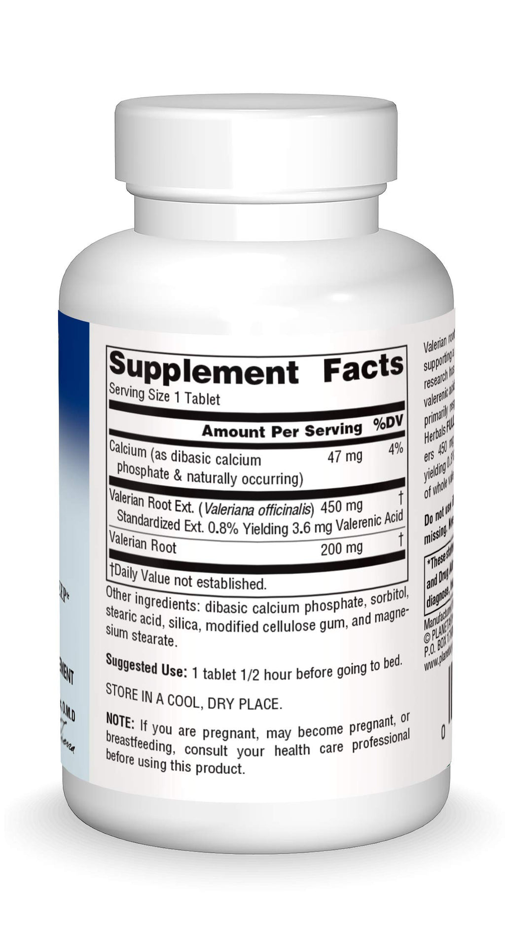 650mg valerian for calming effects