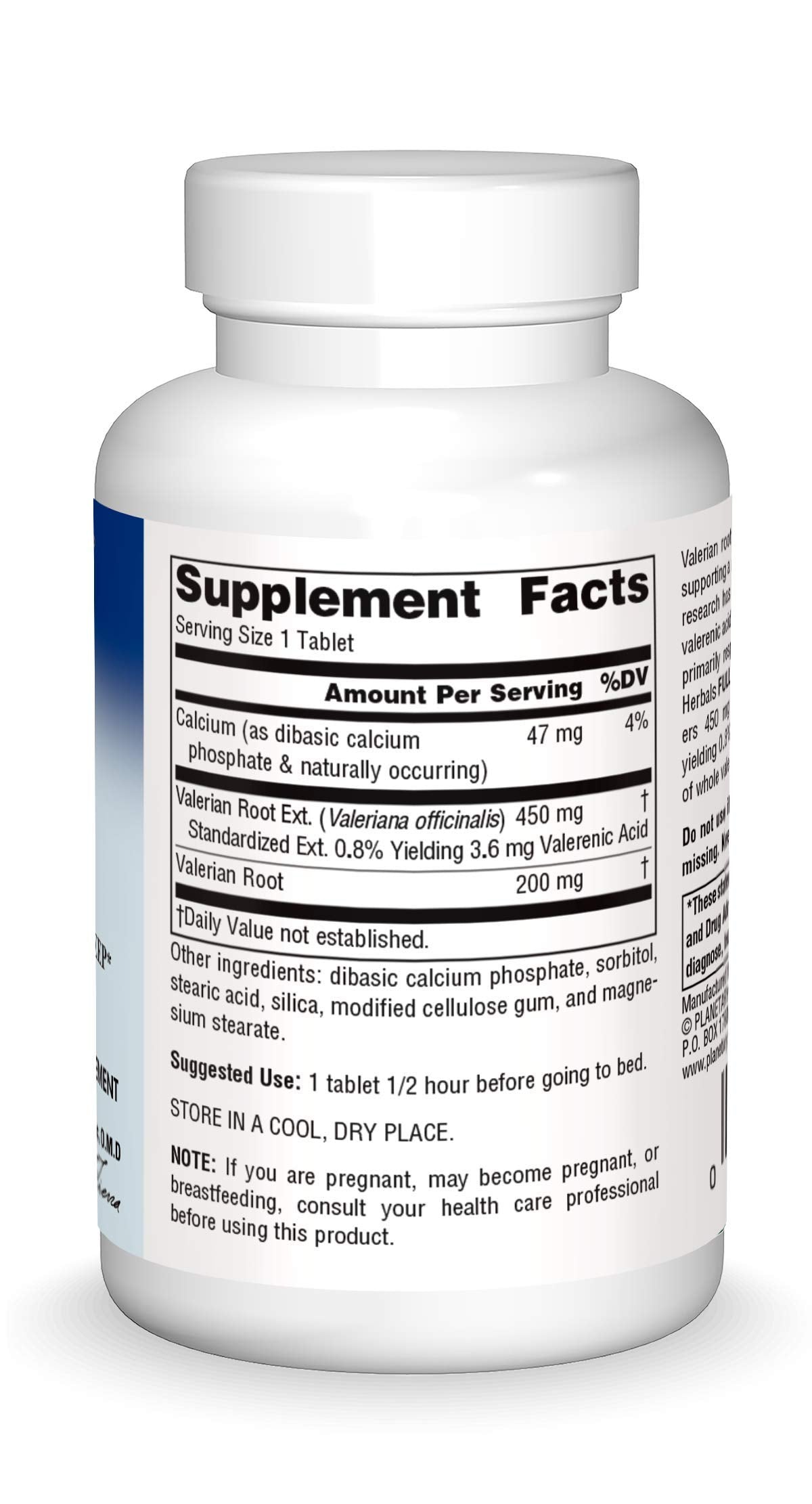 650mg valerian for calming effects