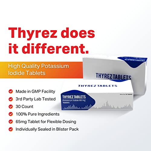 65mg potassium tablets for emergency use