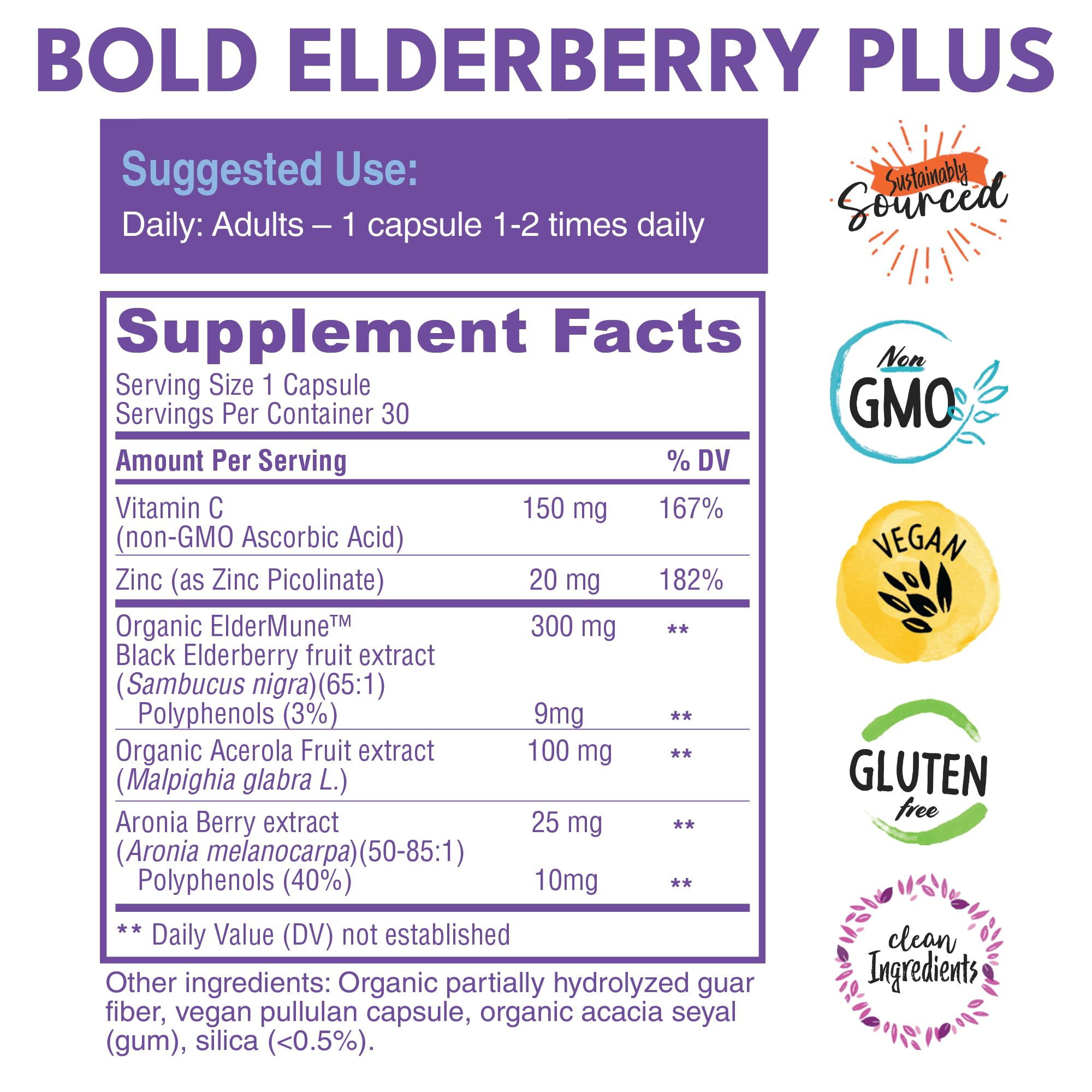 65x concentrated elderberry for maximum effect