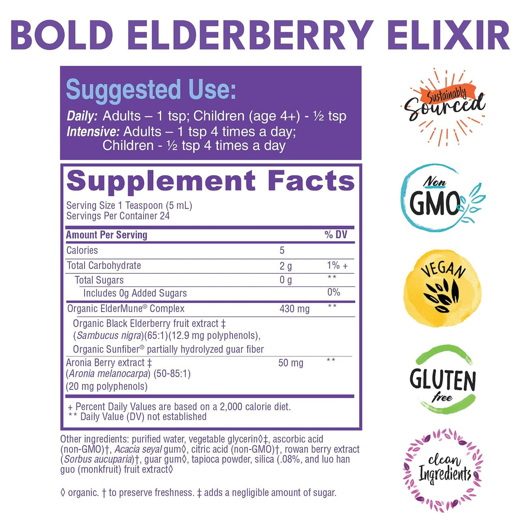 65X concentrated elderberry syrup benefits