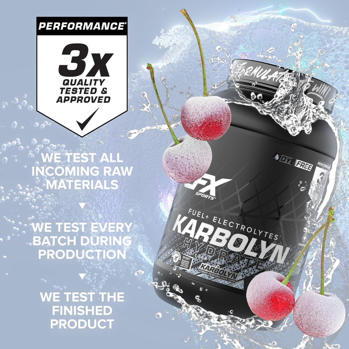 66 servings of EFX Sports powder