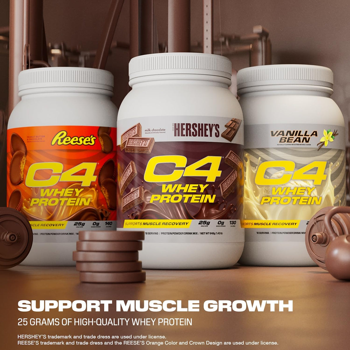 66 servings of premium whey protein