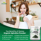 68 servings of pure spirulina goodness