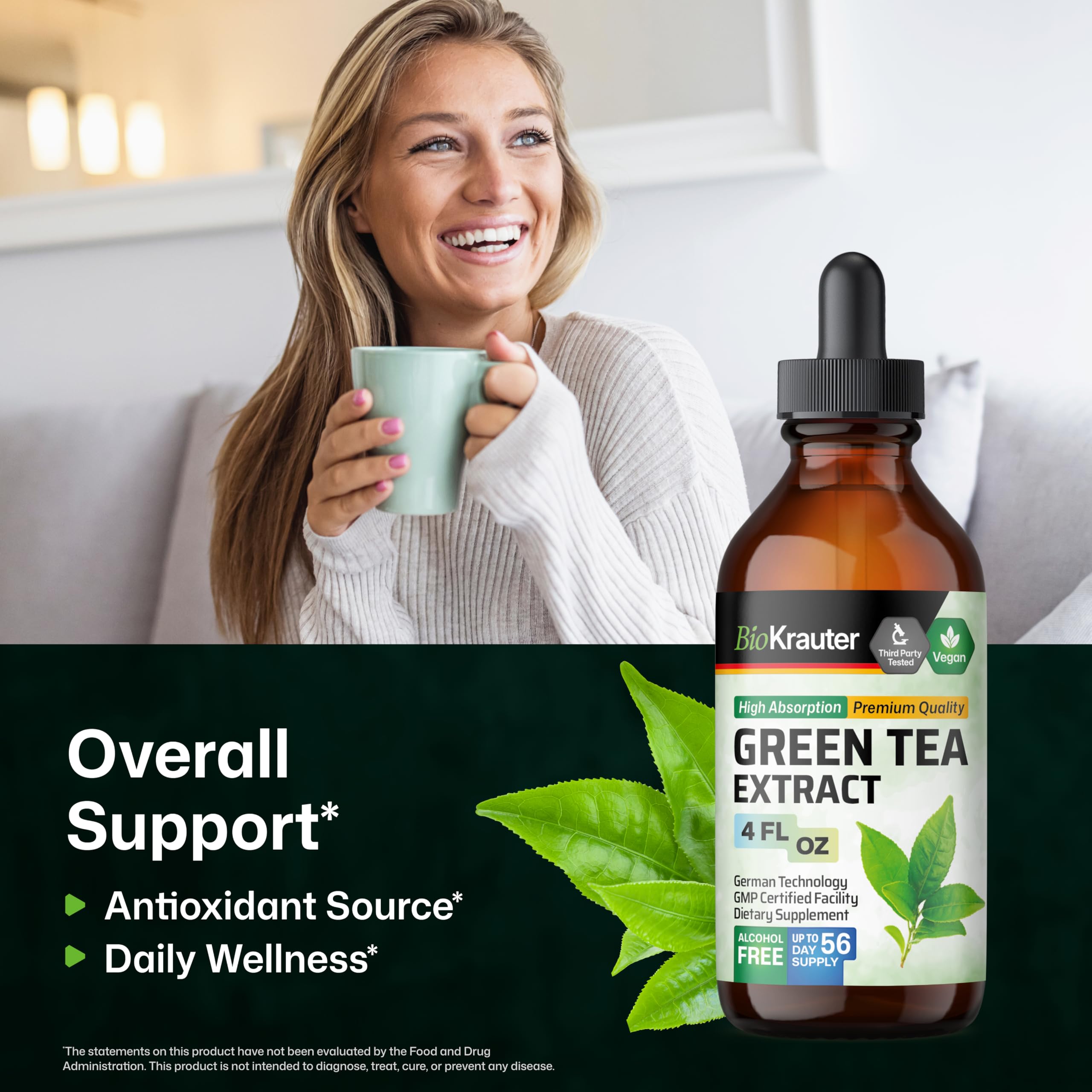 680 mg green tea per serving