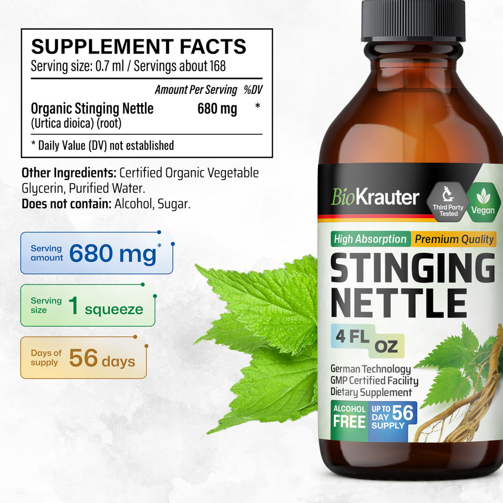680 mg nettle tincture dosage