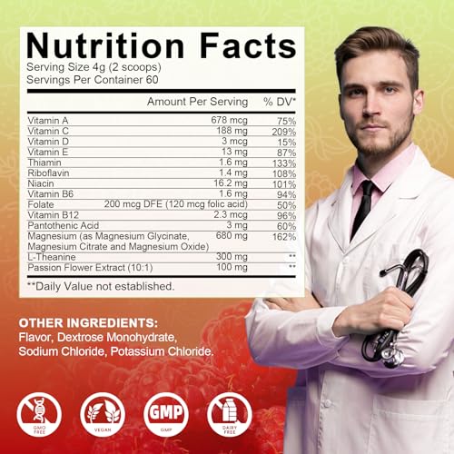 680mg magnesium glycinate for calmness