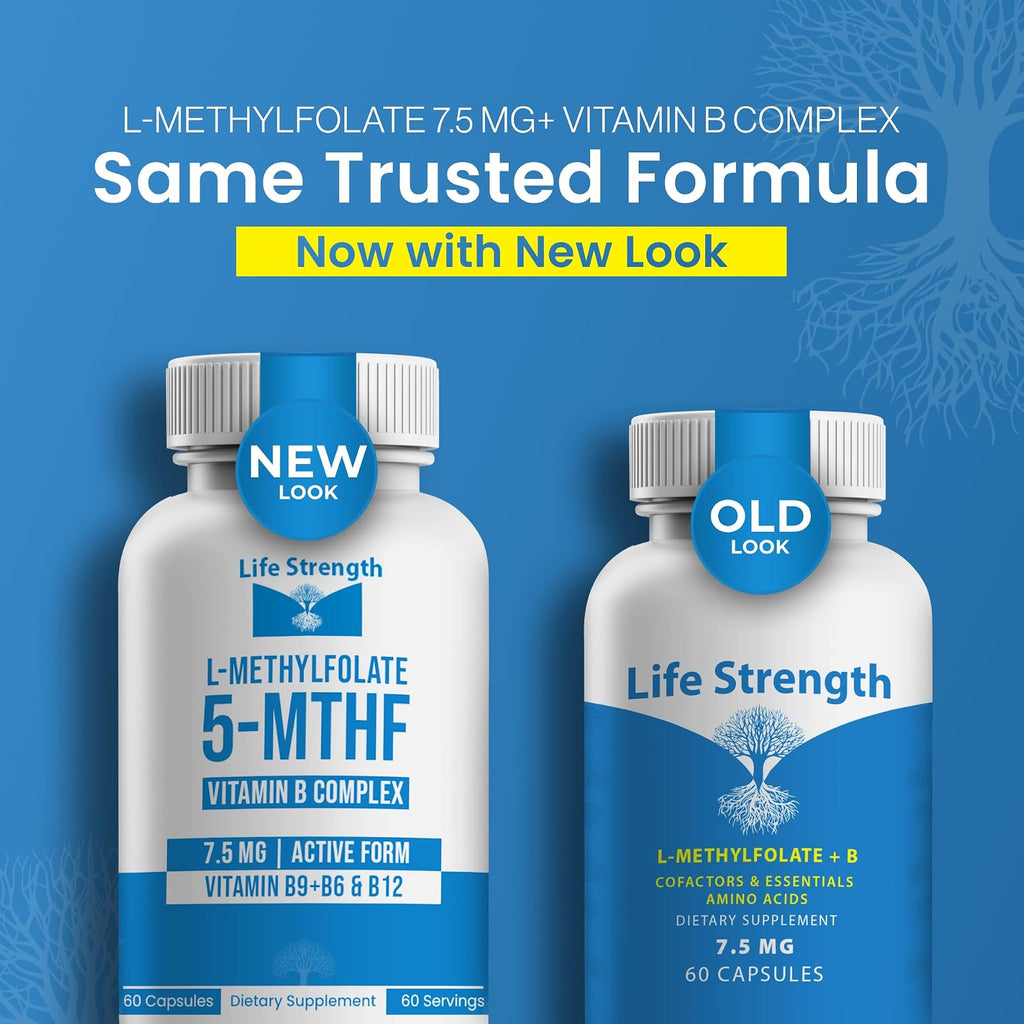 7.5 mg L-Methylfolate vitamin benefits