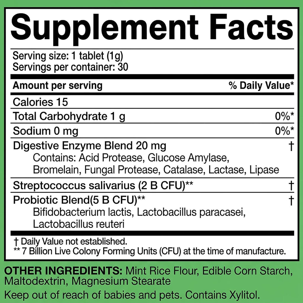 7 billion CFU probiotic support