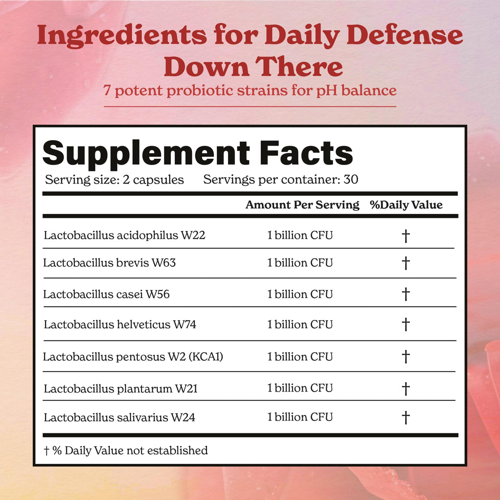 7 billion CFUs probiotic benefits