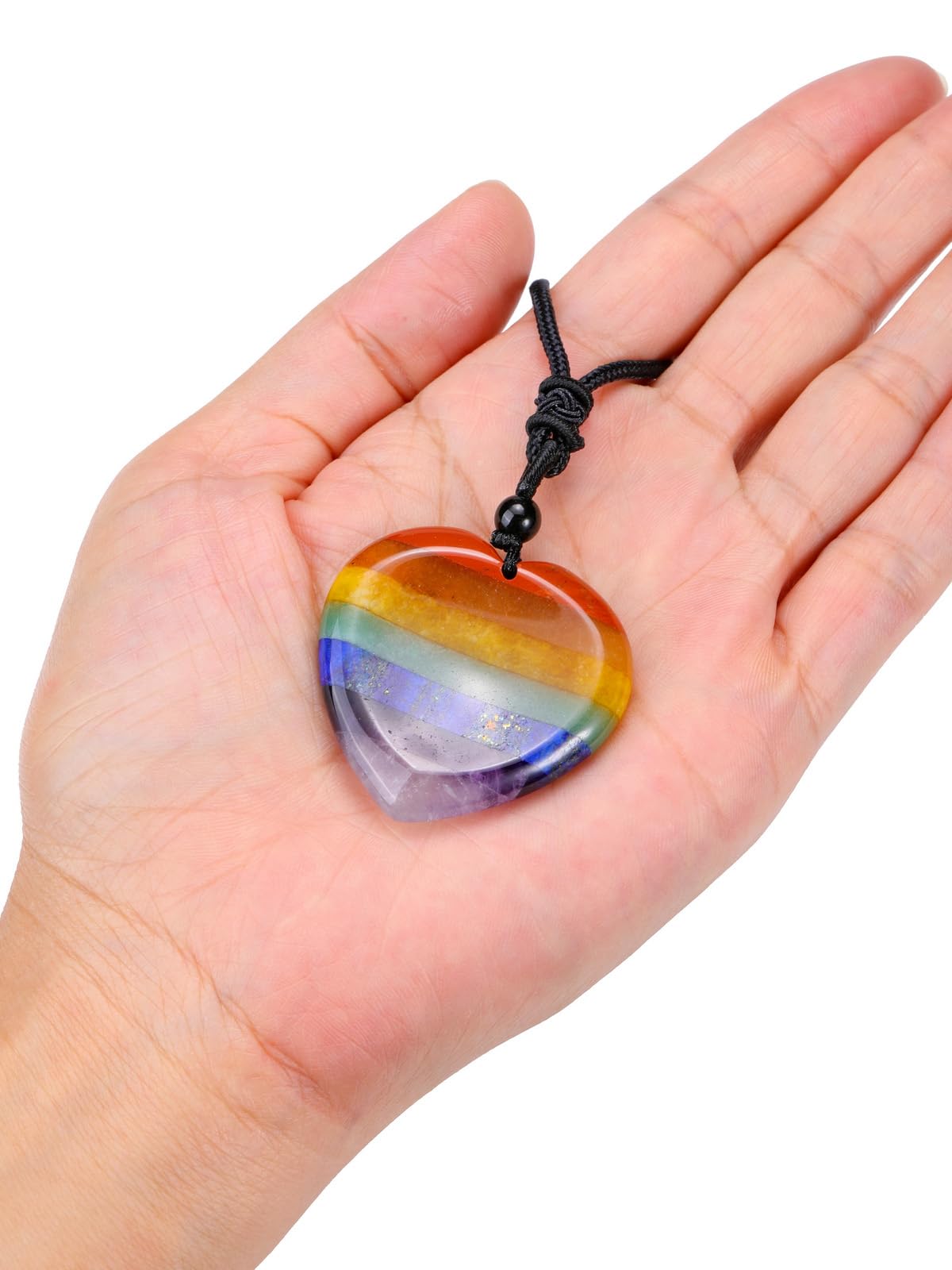 7 chakras crystal healing jewelry