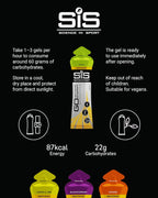 7 count energy gel selection