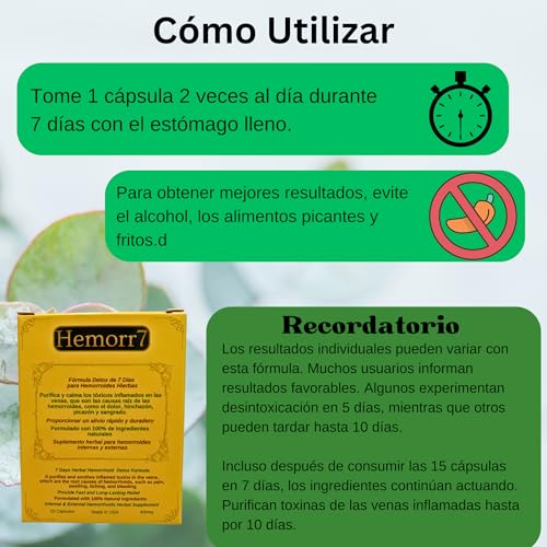 7-day detox with herbal capsules