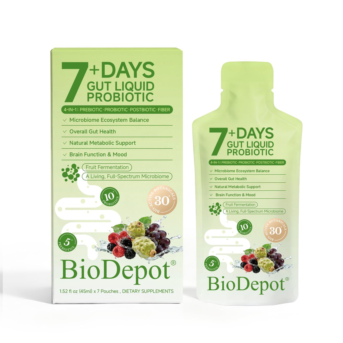 7 Day Liquid Probiotic Cleanse sachets