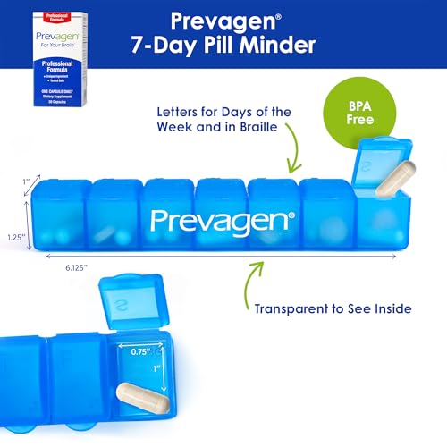 7-day pill minder for easy dosing