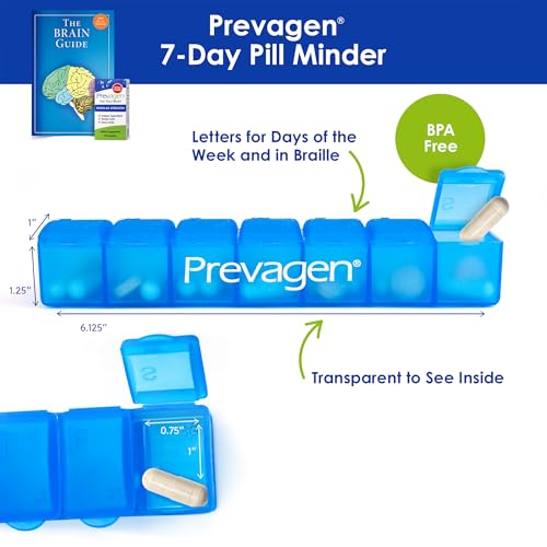7-day pill minder for easy organization
