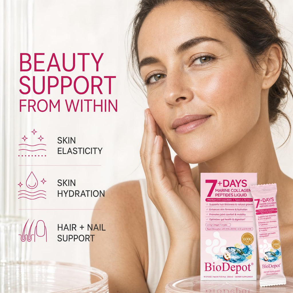 7+Days collagen for healthy skin