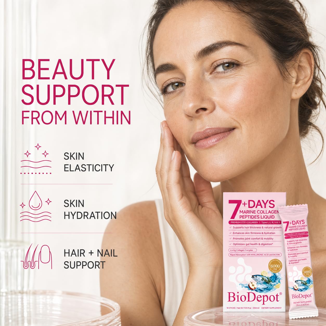 7+Days collagen for healthy skin